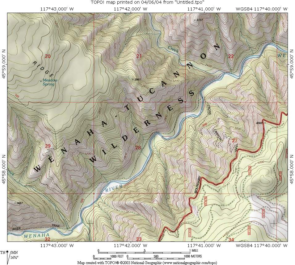 Wenaha River, Eastern Oregon - trailsnw.com